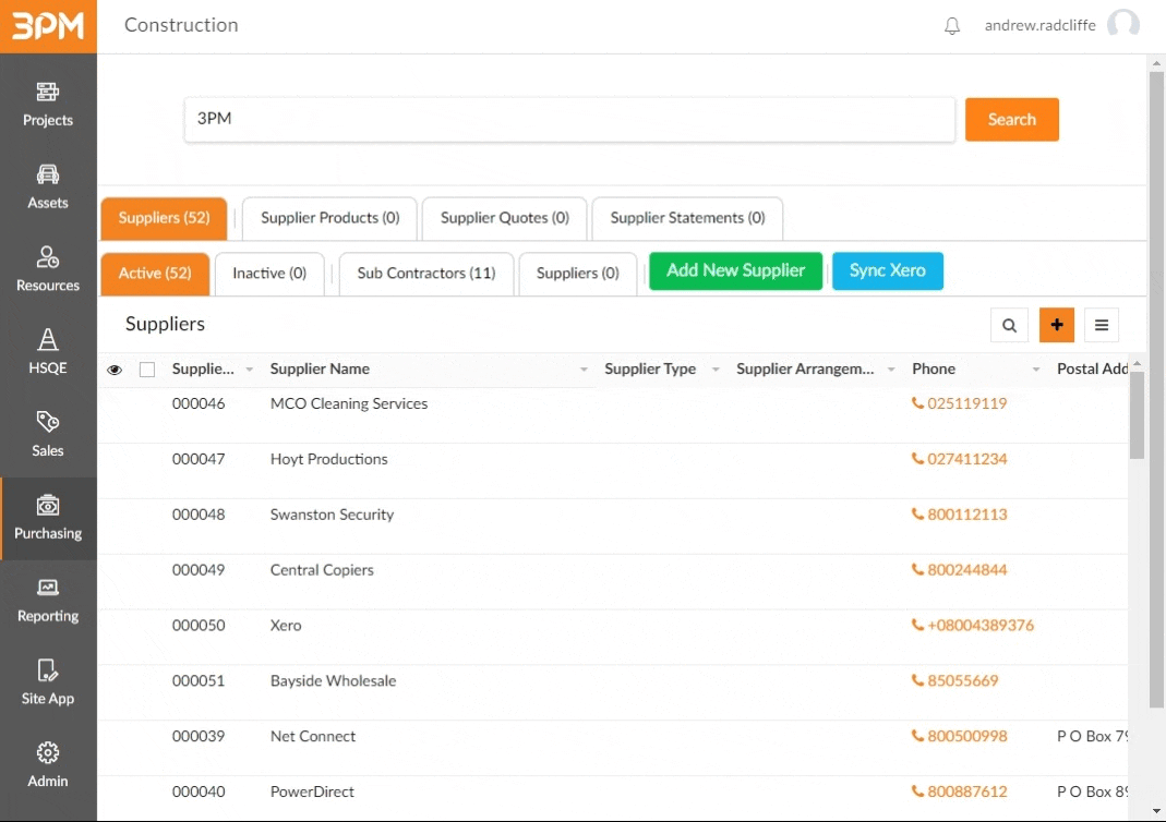 3PM Construction Sales Management